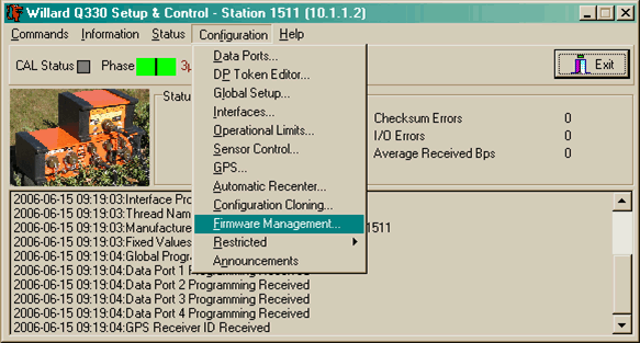 Updating Firmware For Q330's | EarthScope Primary Instrument Center